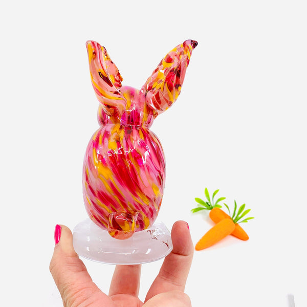 Daily Bunny 356 Marigold - Luke Adams Glass Blowing Studio