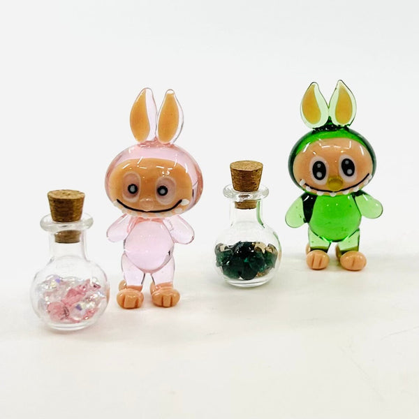 Wicked Cute Labubu Set - Luke Adams Glass Blowing Studio