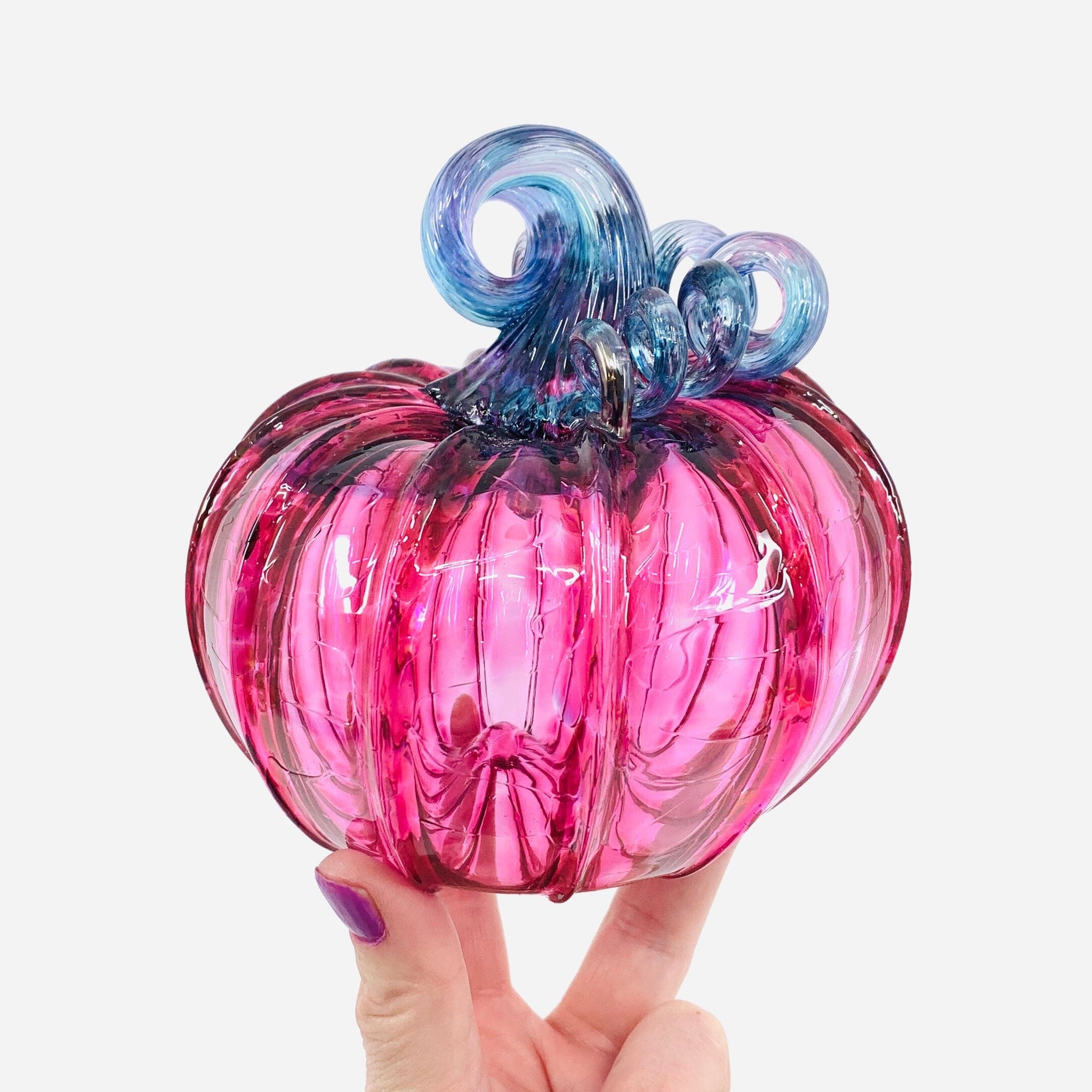 Daily Pumpkin 2964 Sweetheart Smedium - Luke Adams Glass Blowing Studio
