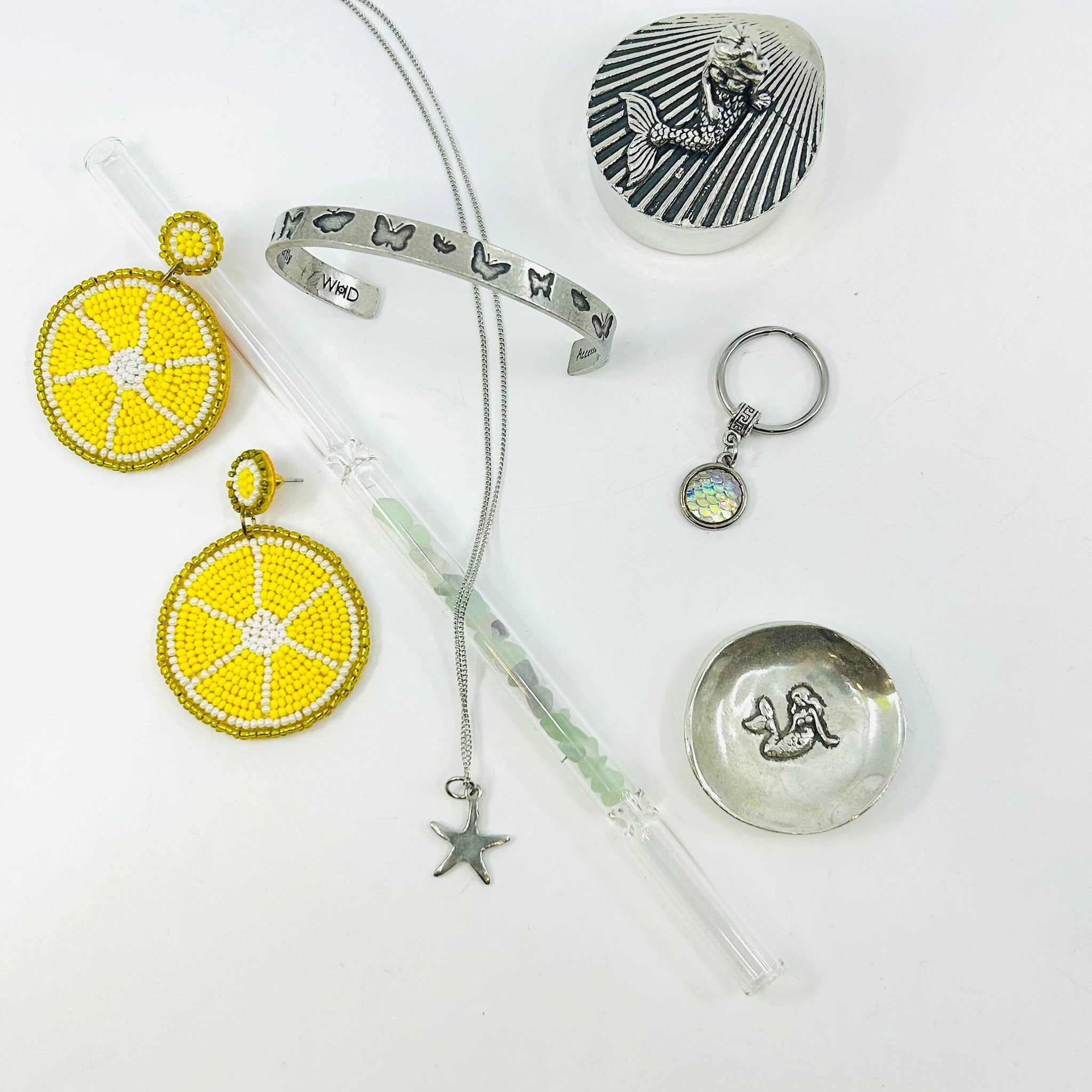 Inventory Box 1 - Summer Mermaid - Luke Adams Glass Blowing Studio