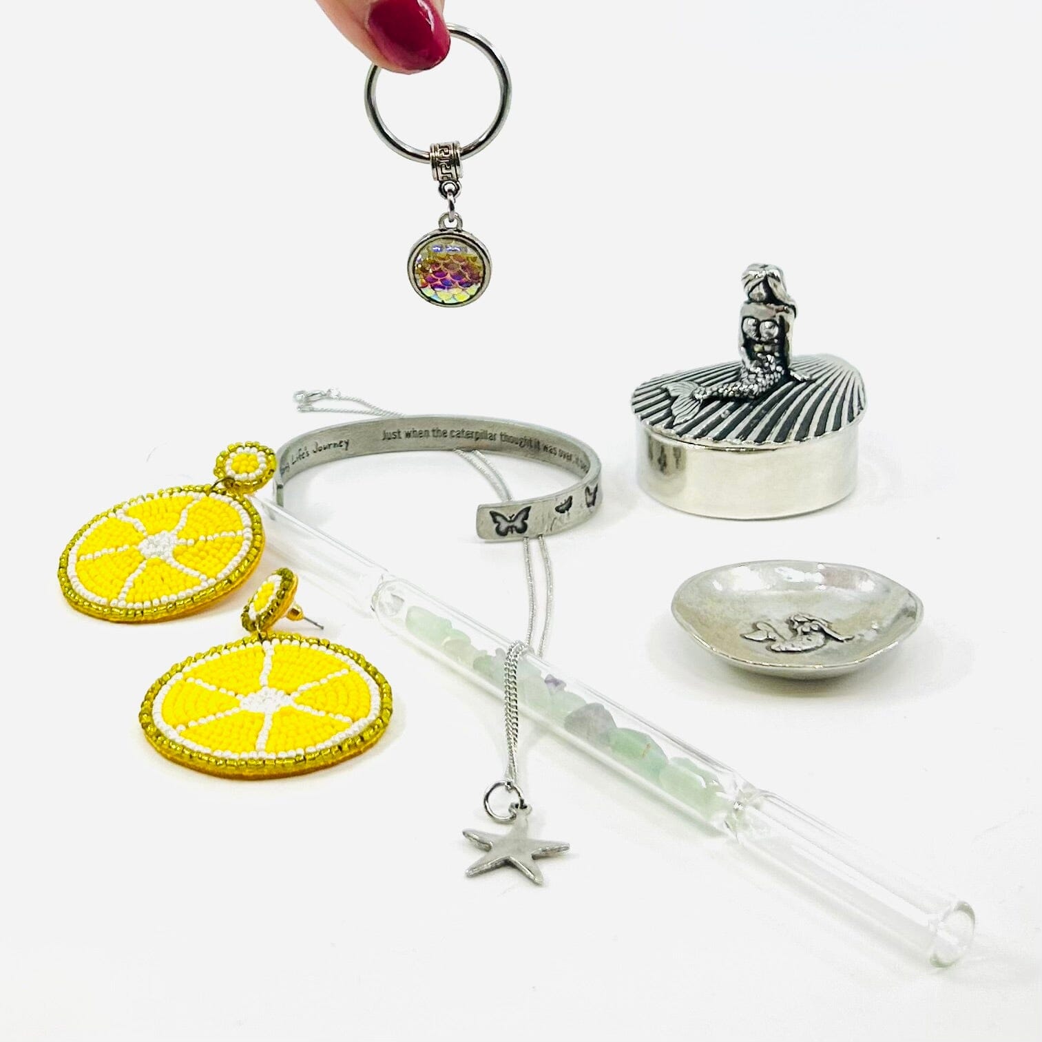 Inventory Box 1 - Summer Mermaid - Luke Adams Glass Blowing Studio