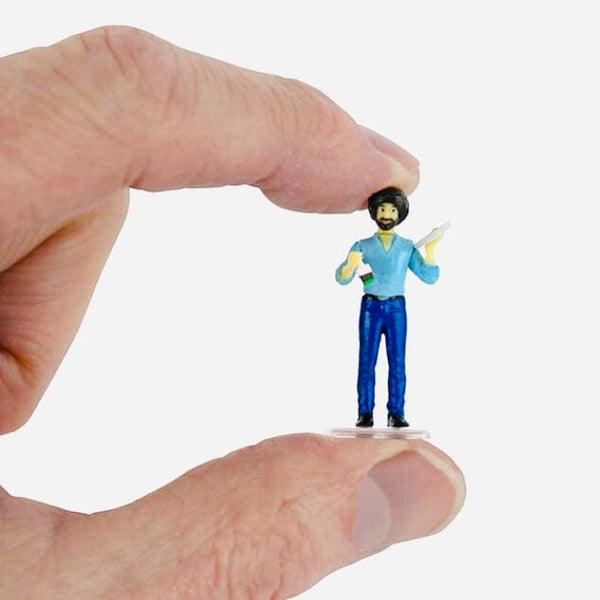 World's Smallest Bob Ross - Luke Adams Glass Blowing Studio