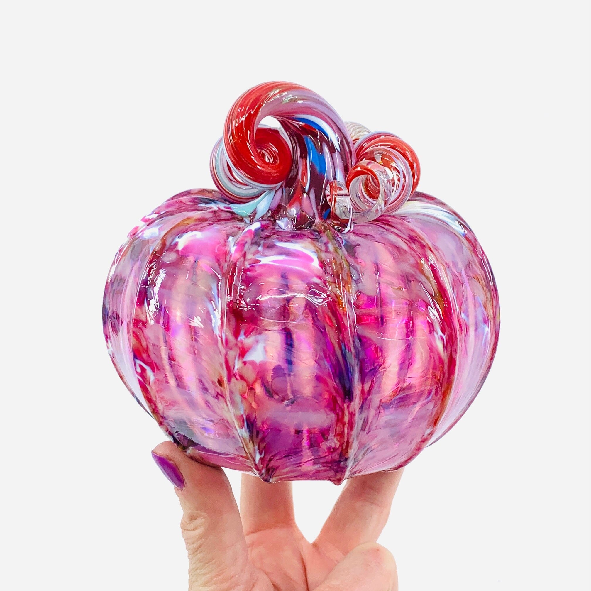 Daily Pumpkin 2950 Sweetheart Squat - Luke Adams Glass Blowing Studio