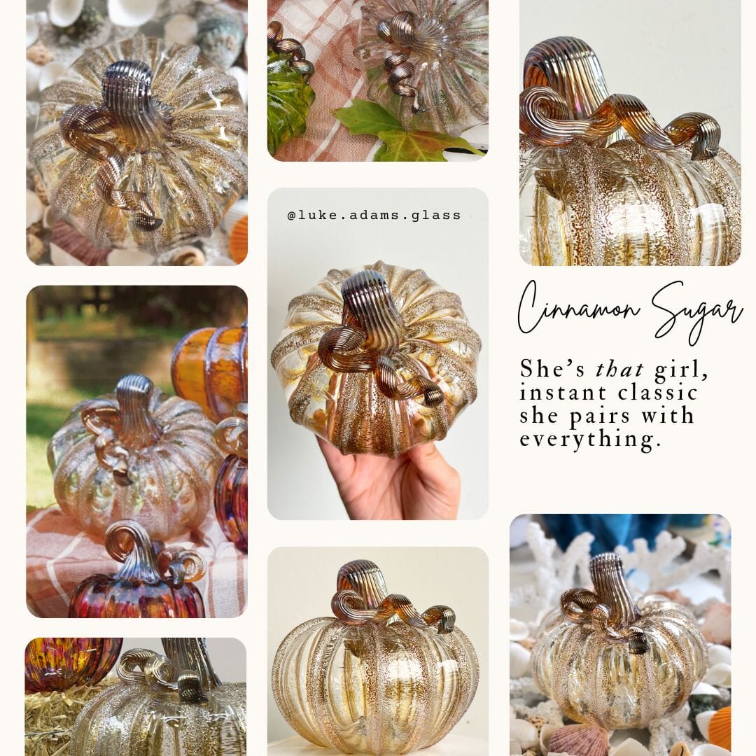 Cinnamon Sugar Squat: Best In Show - Luke Adams Glass Blowing Studio