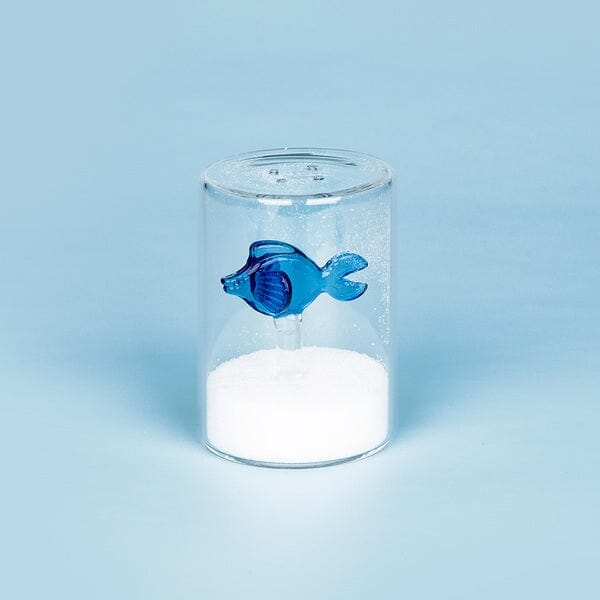 Glass Salt Shaker, Fish - Luke Adams Glass Blowing Studio